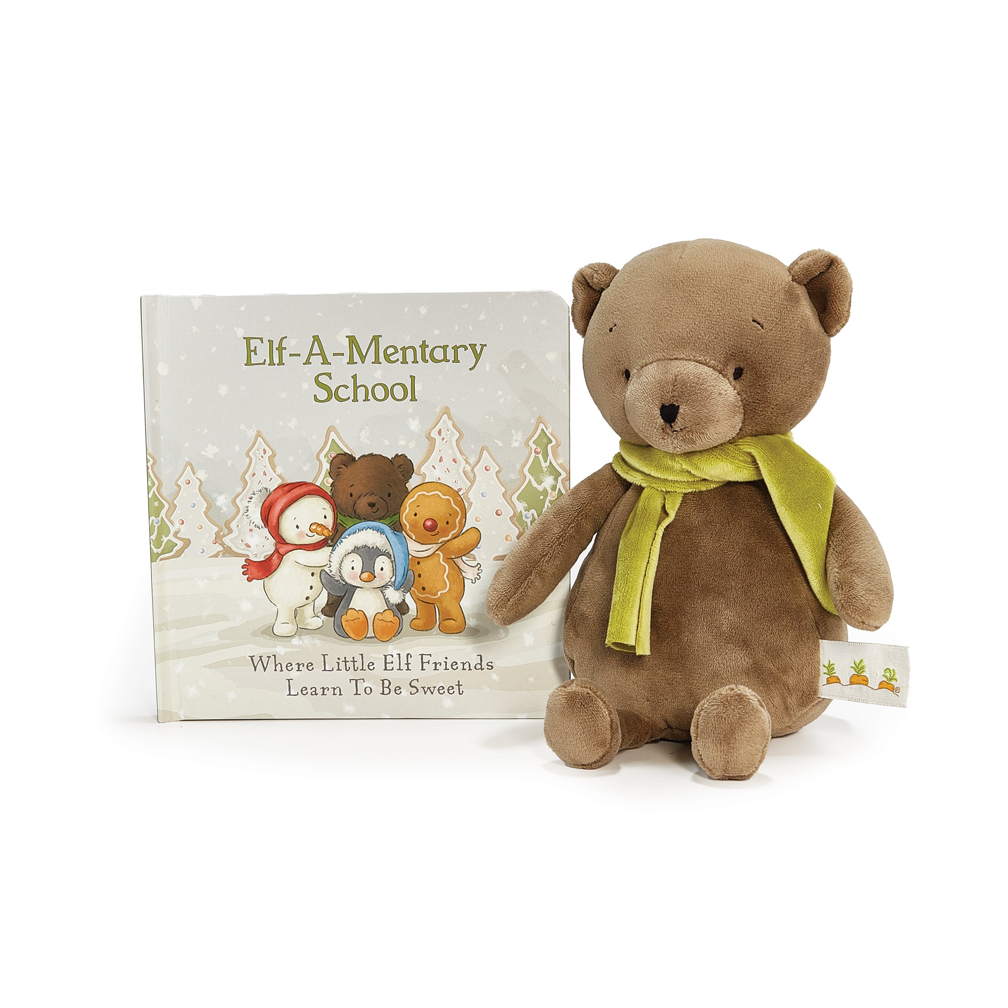 Holiday Brownie Bear Book Bundle | Holiday Bear and Book Set