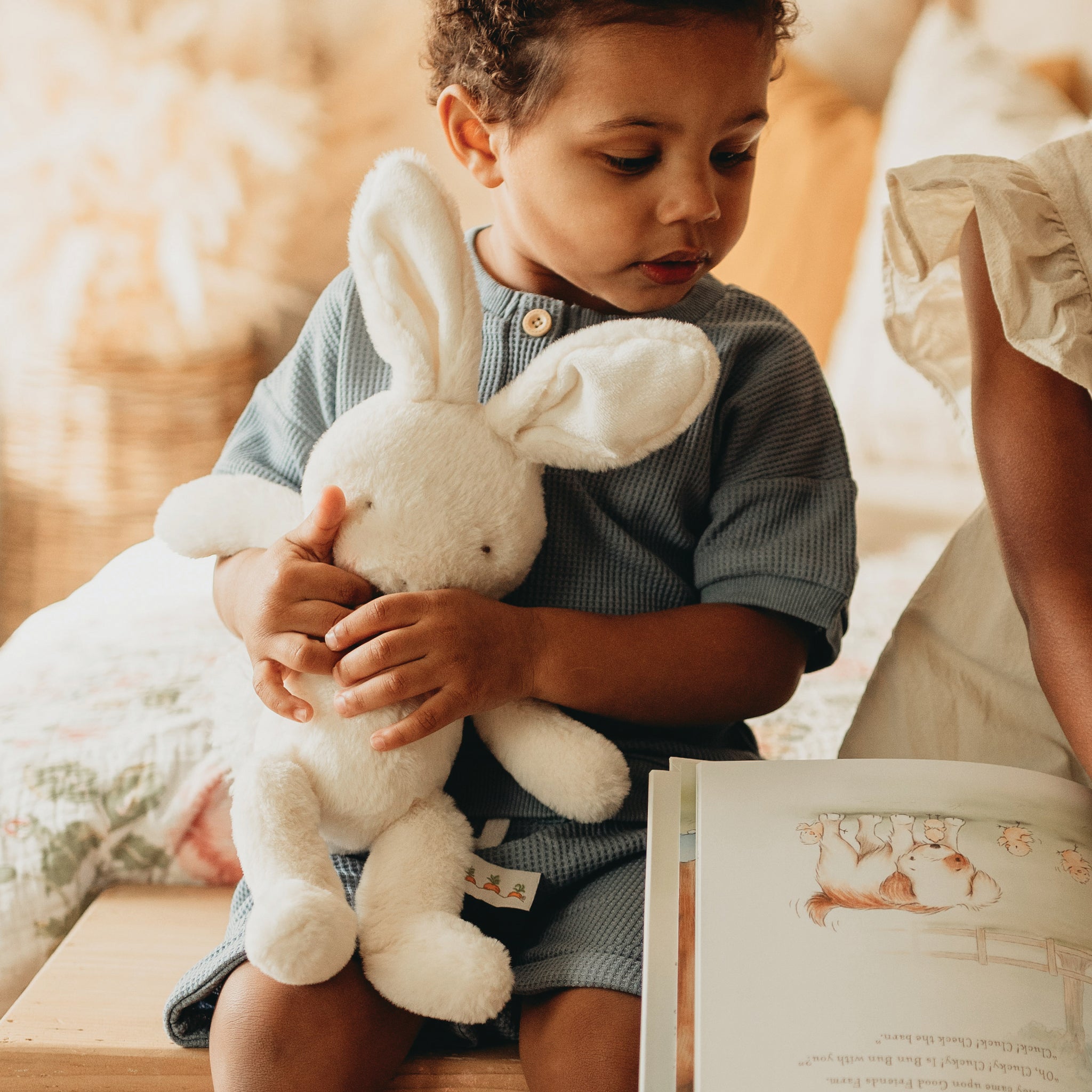 Bun Bun Bunny | White Stuffed Bunny