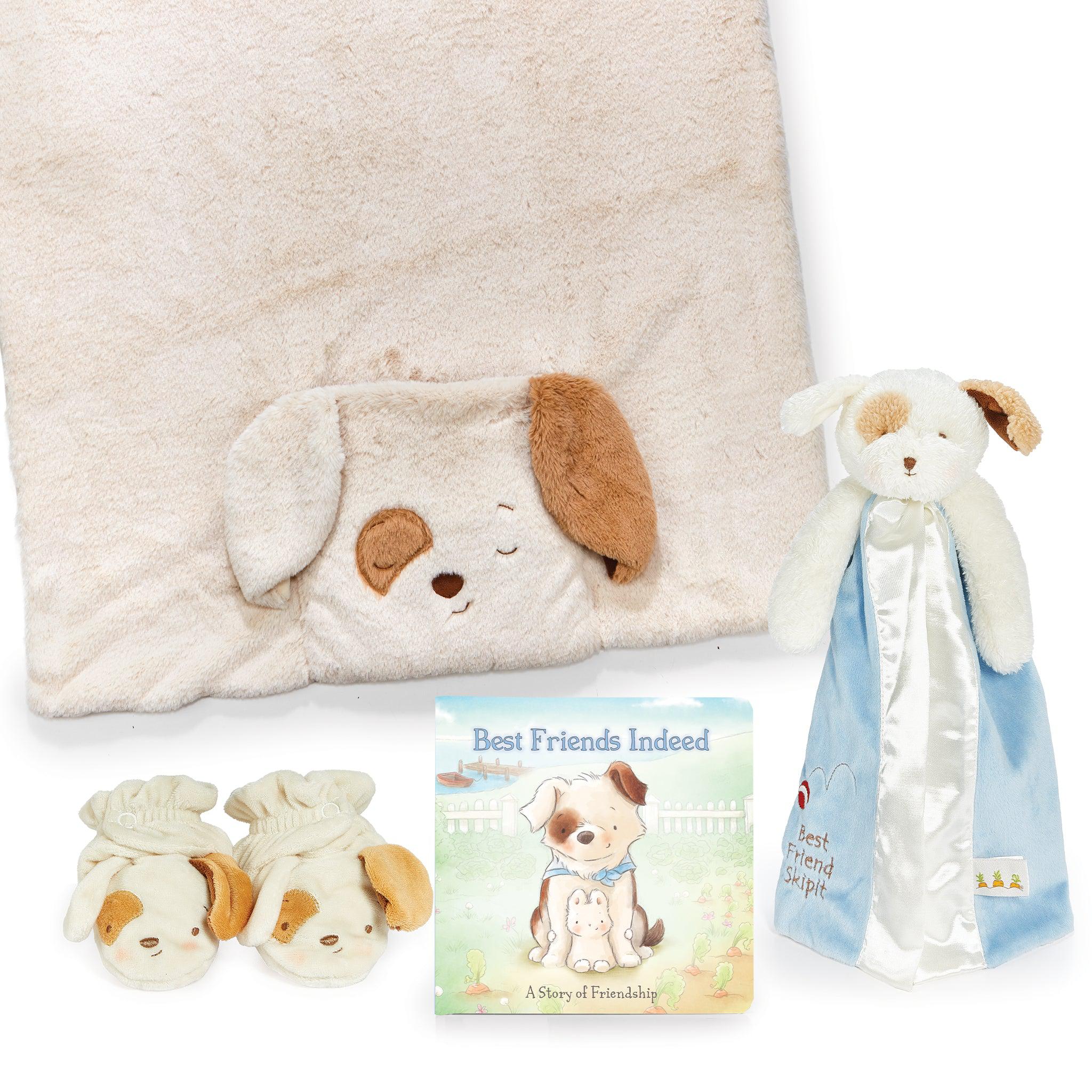Snuggle Up With Skipit Baby Gift Set | Puppy Theme Baby Gift