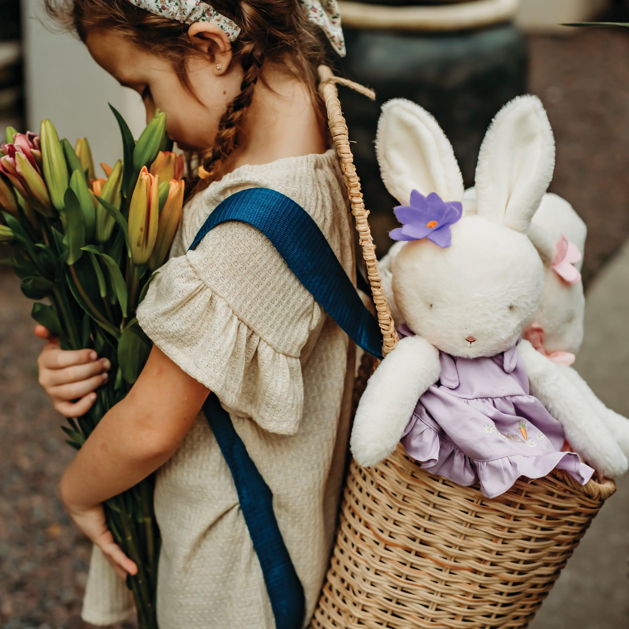 Garden Bloom Bunny | Stuffed Bunny Doll