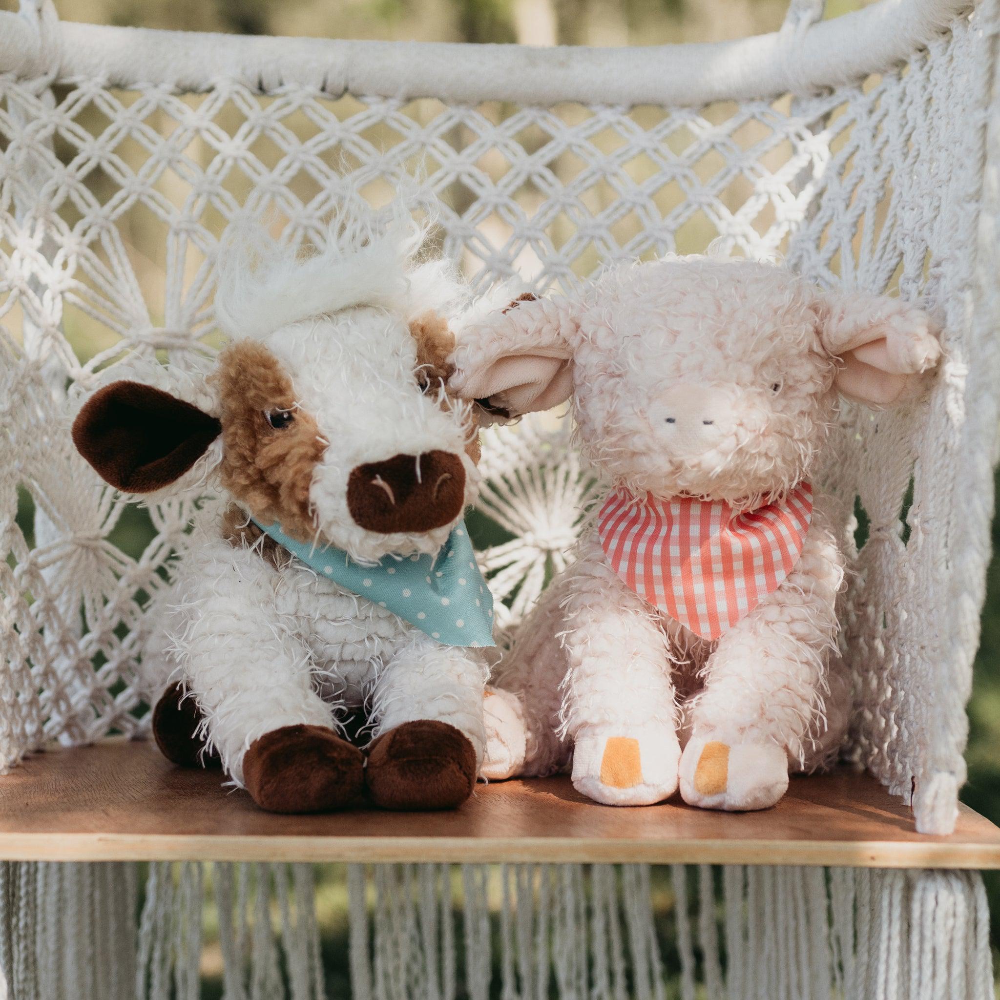Moo Moo the Cow | Stuffed Animal | Cow Plush - Bunnies By The Bay