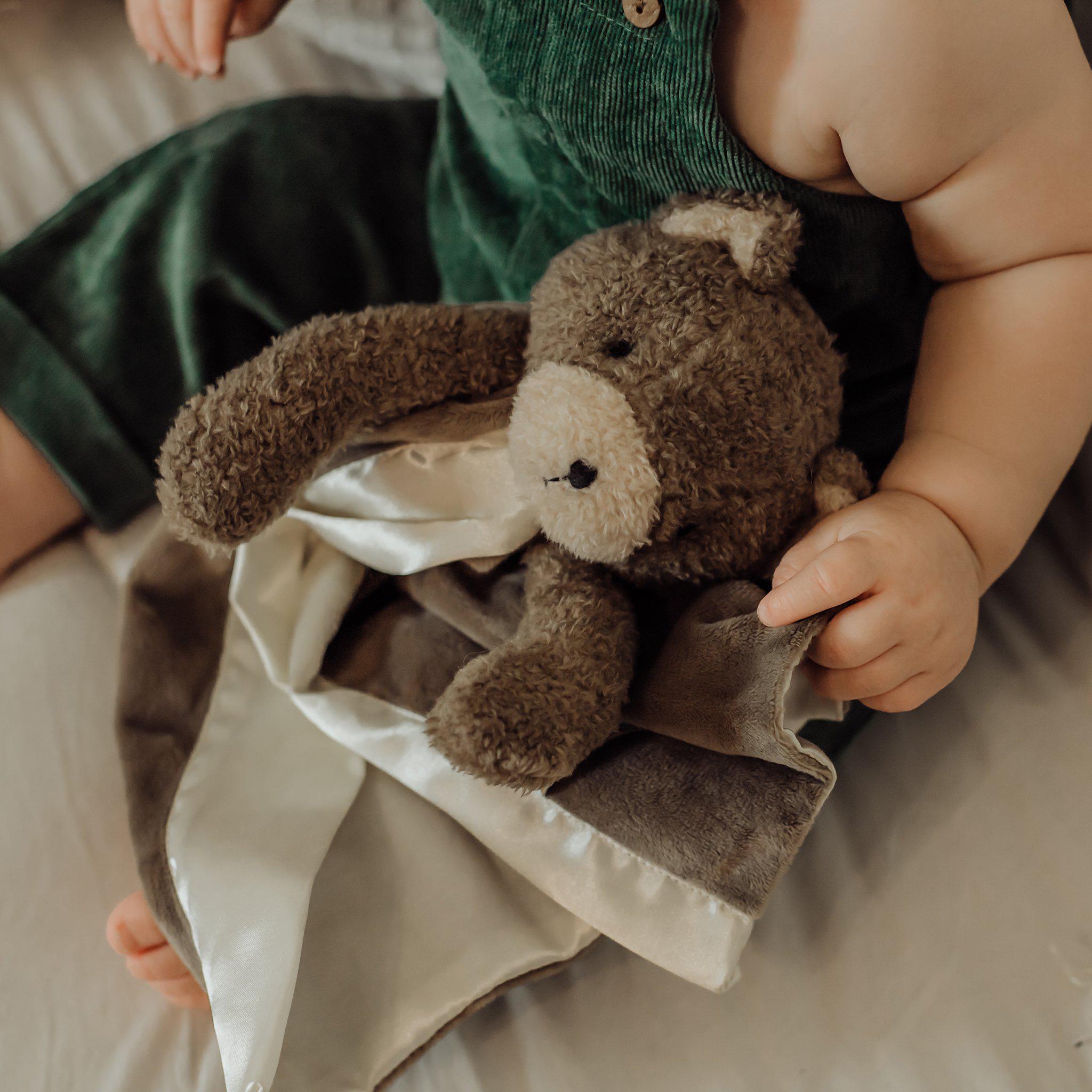 Cubby the Bear Buddy Blanket | Baby Lovey | Security Blanket - Bunnies ...