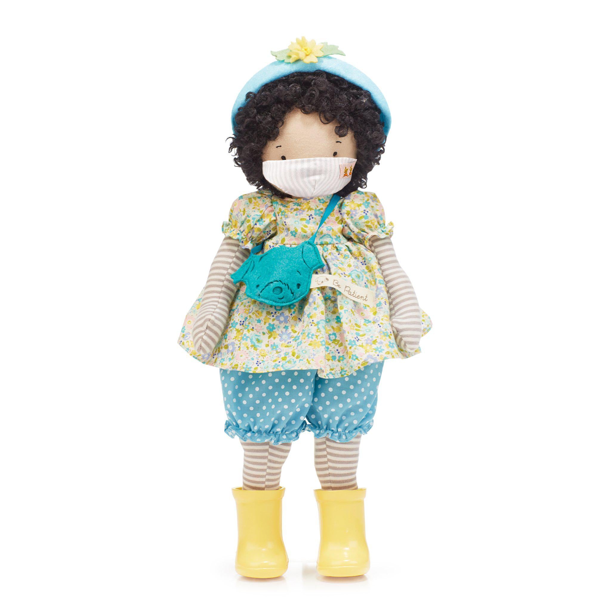 Phoebe Girl Friend Doll with Face Mask | Stuffed Doll | Plush - Bunnies ...
