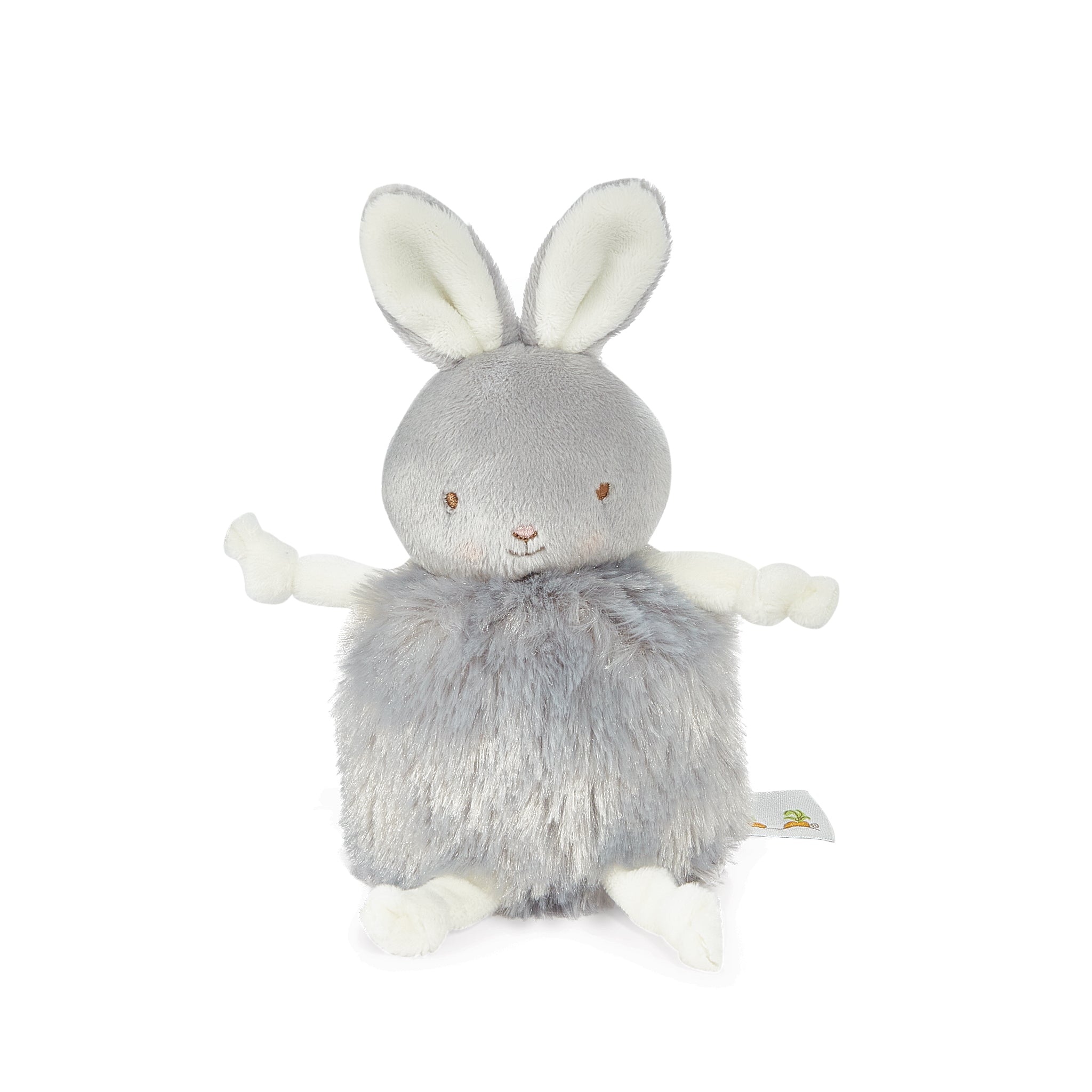Roly Poly Bloom | Stuffed Animal | Gray Bunny Plush - Bunnies By The Bay