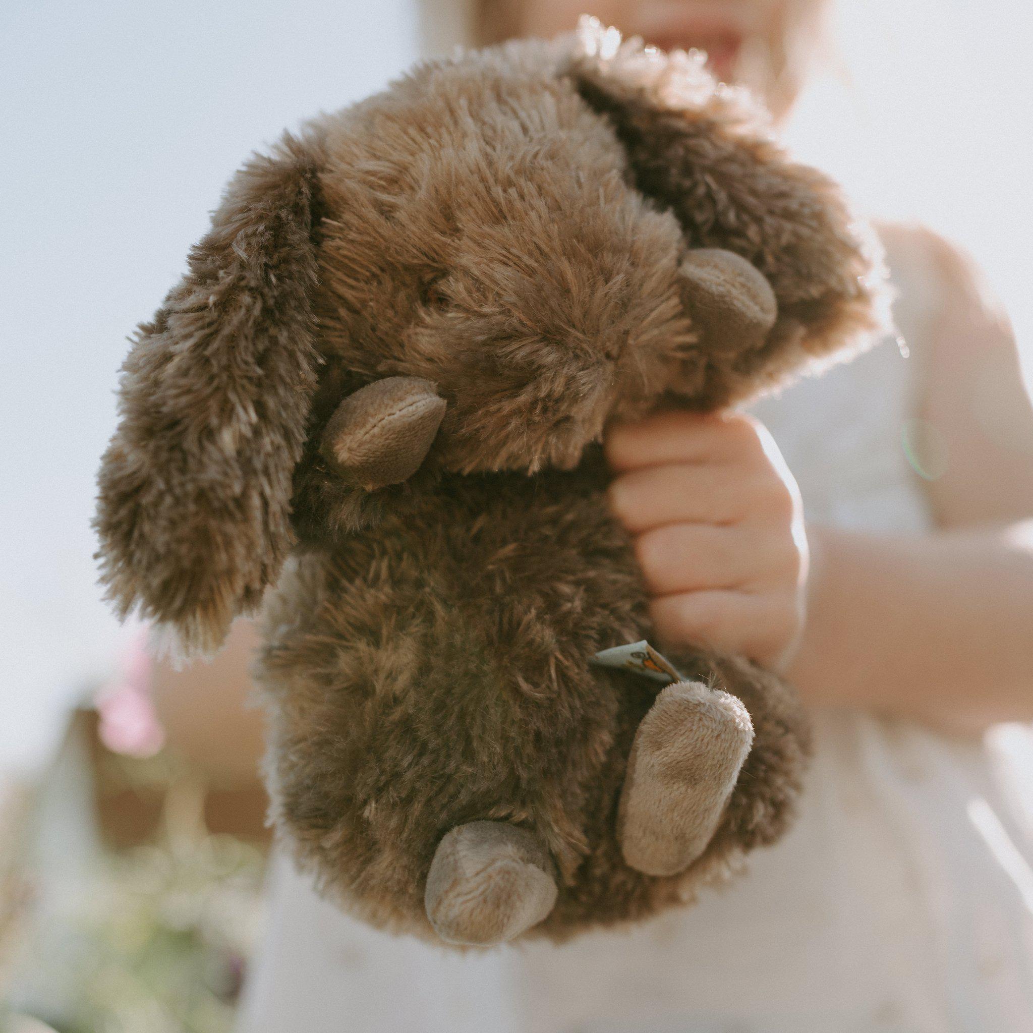 Wee Brownie | Brown Stuffed Bunny Rabbit