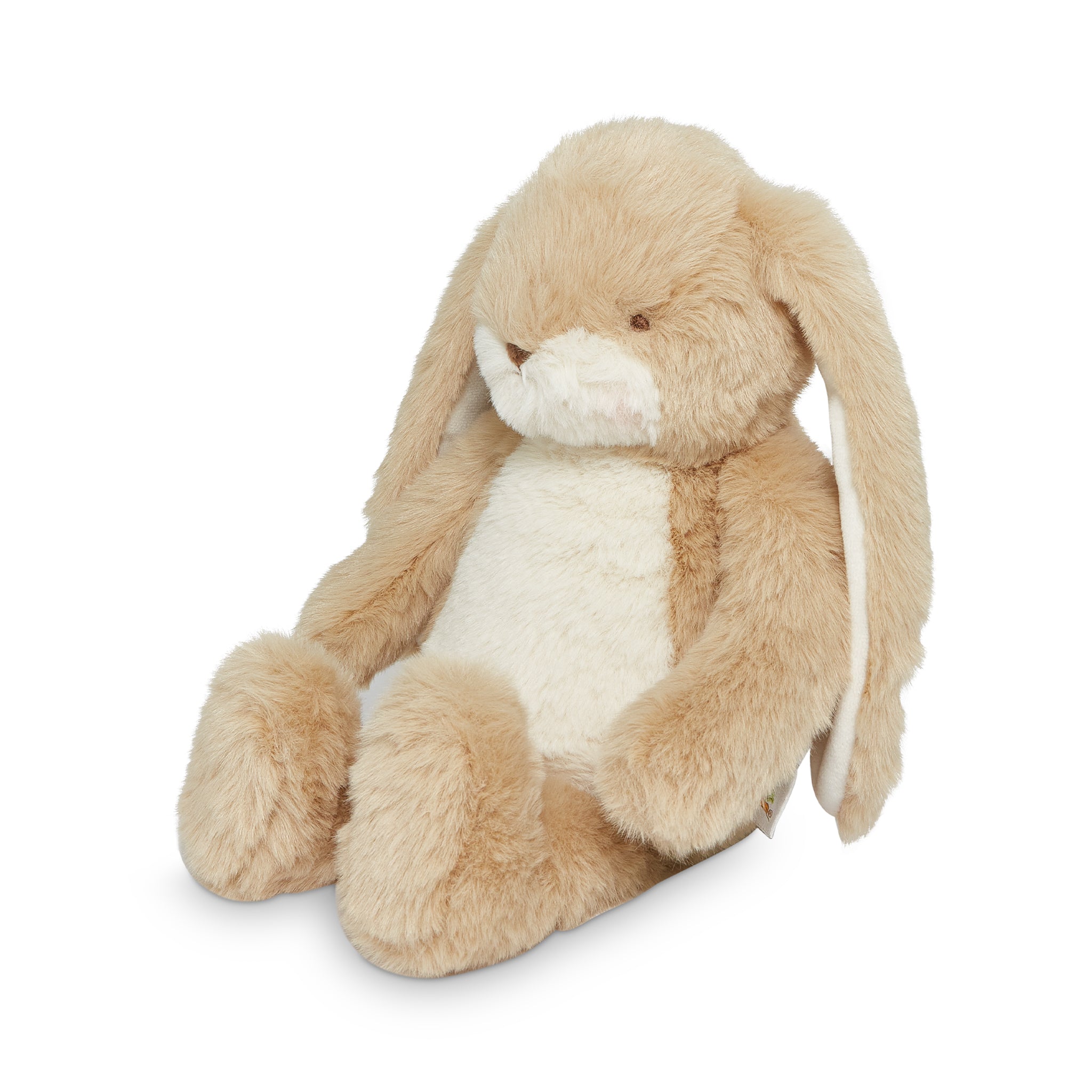 Little 12" Floppy Nibble Bunny - Almond Joy | Stuffed Plush Bunny