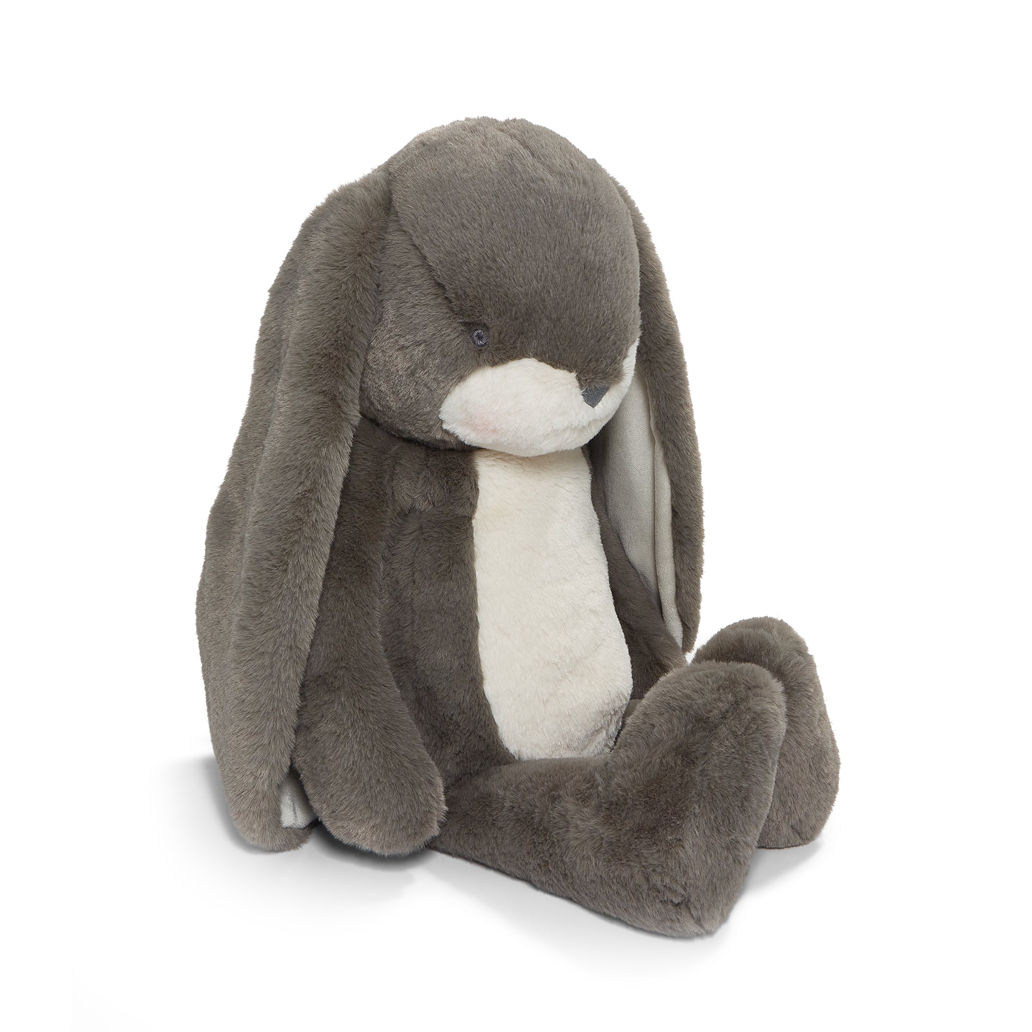 Big Floppy Nibble Bunny - Coal | Plush Bunny Rabbit