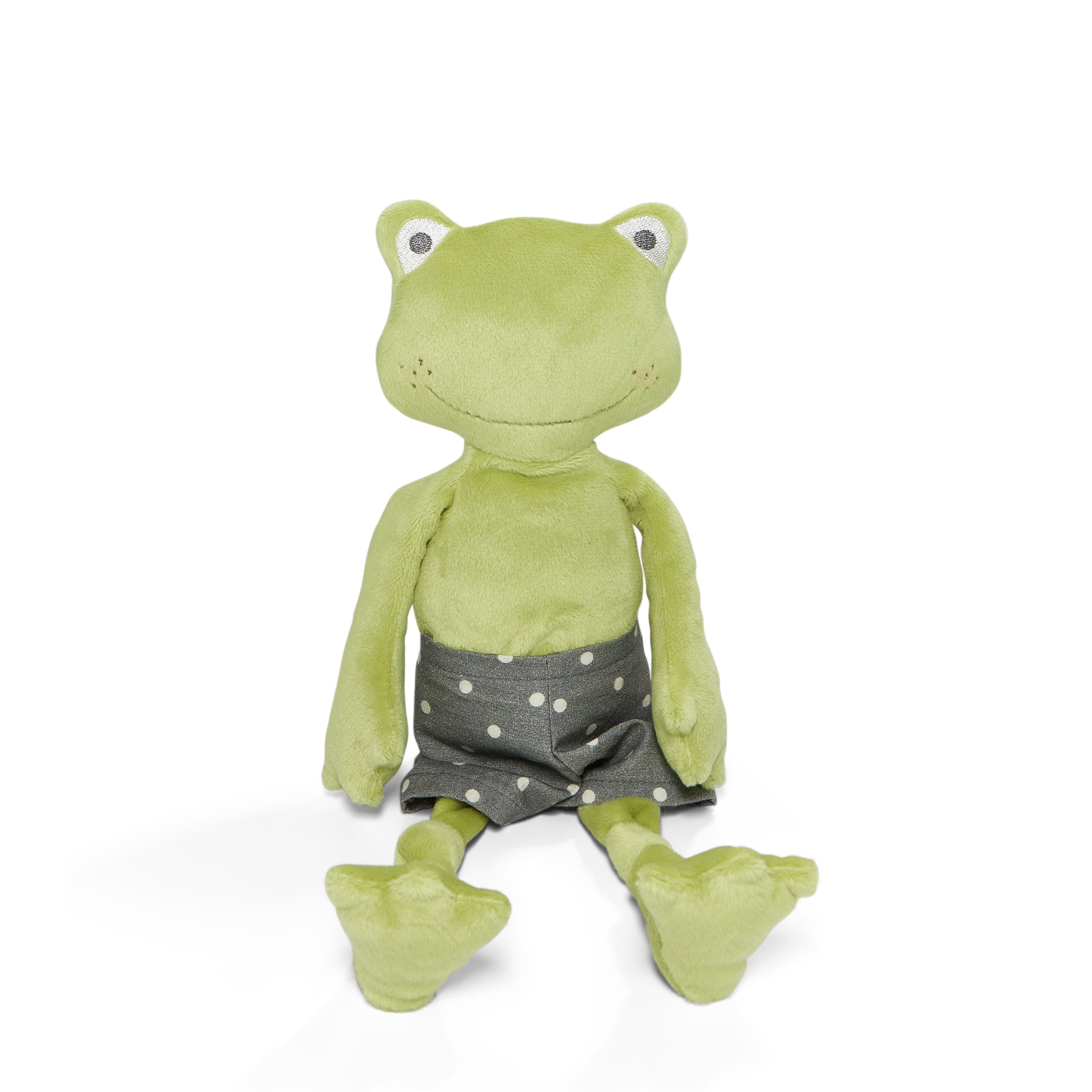 Tadbit Knee-dy Knotty | Frog Stuffed Animal