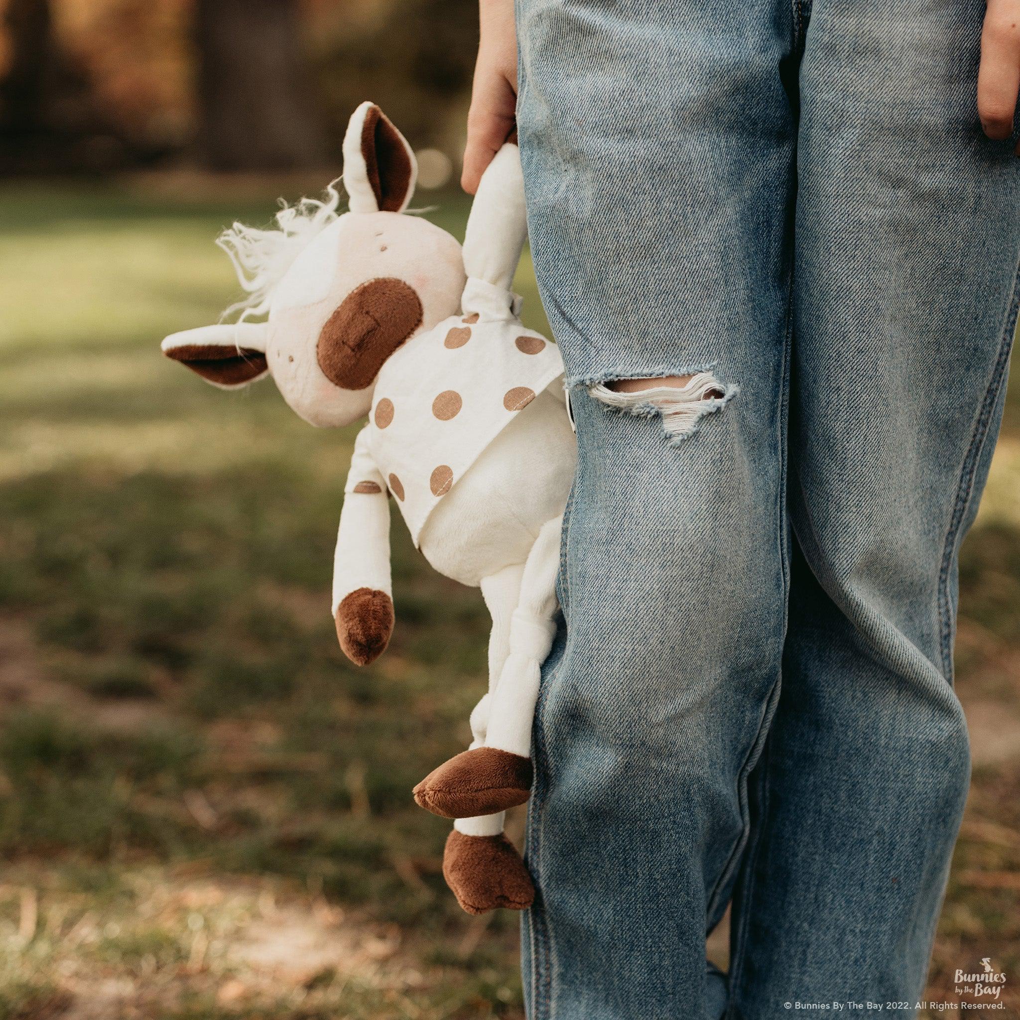 Moo Moo Knee-dy Knotty | Cow Stuffed Animal