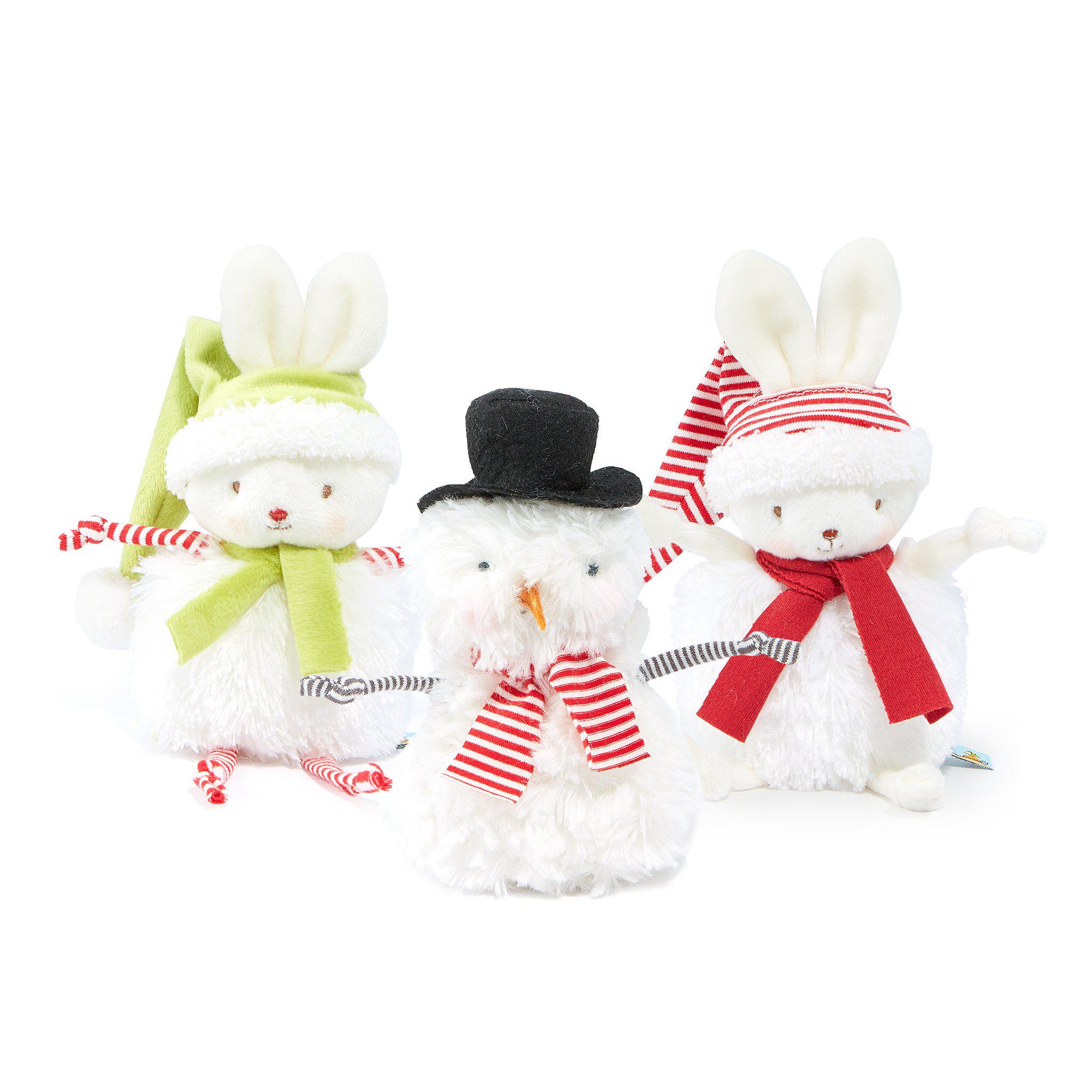 Merry Holidays Roly Poly Trio Gift Set | Holiday Decor Gift Set