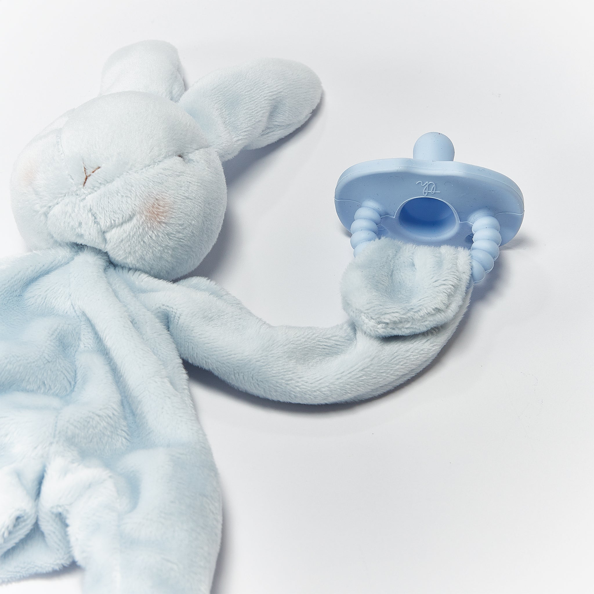 Bud Bunny Silly Buddy | Baby Pacifier Holder | Baby Soother