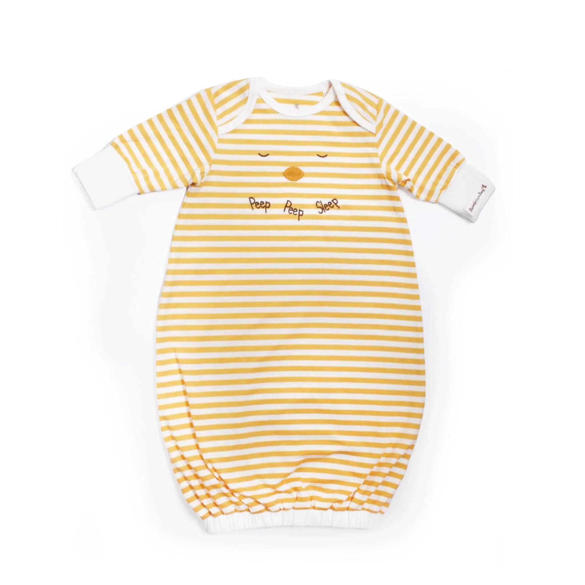 Peep Peep Organic Gown | Organic Newborn Baby Clothing