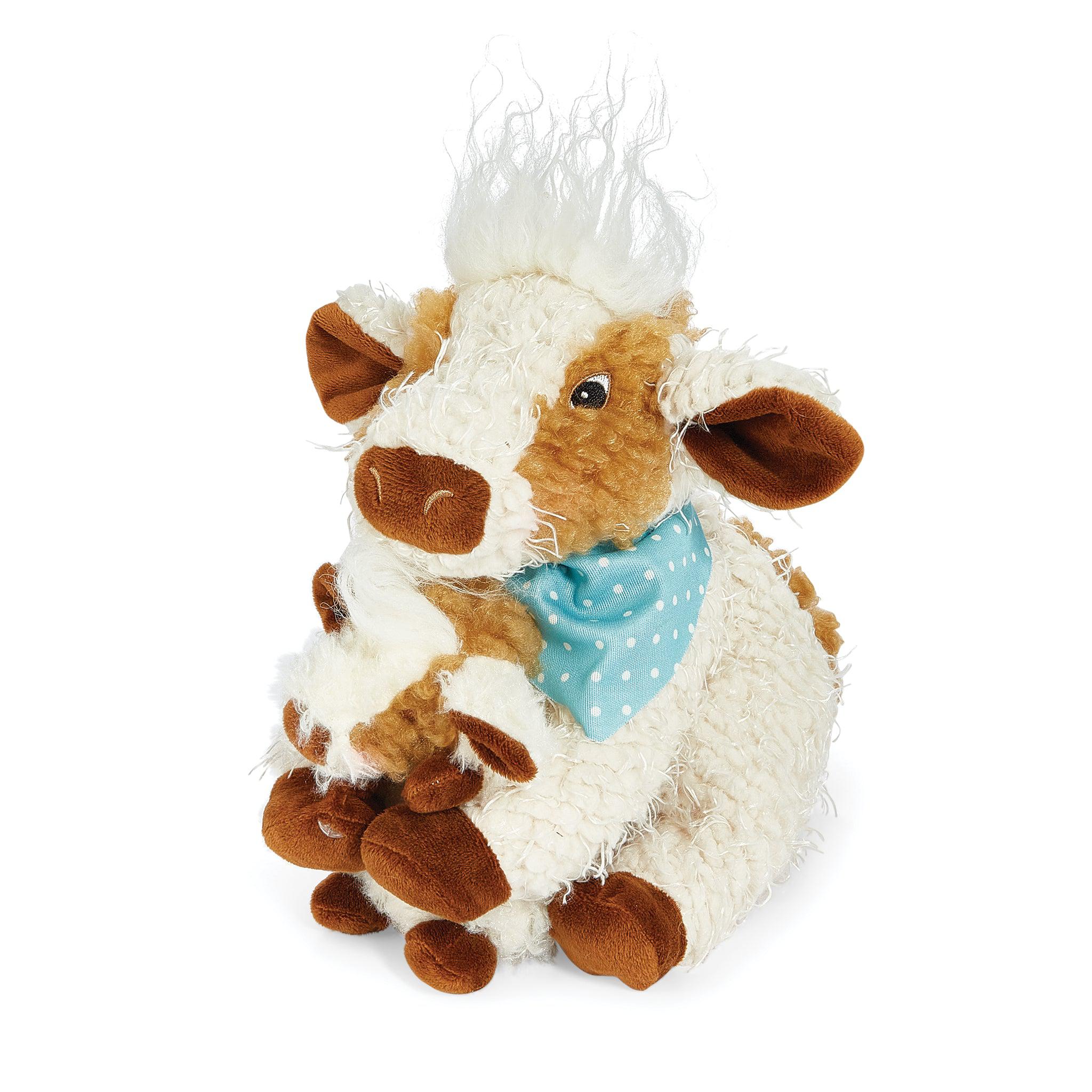 Baby & Me Moo Moo & Half Calf | Farm Stuffed Animal