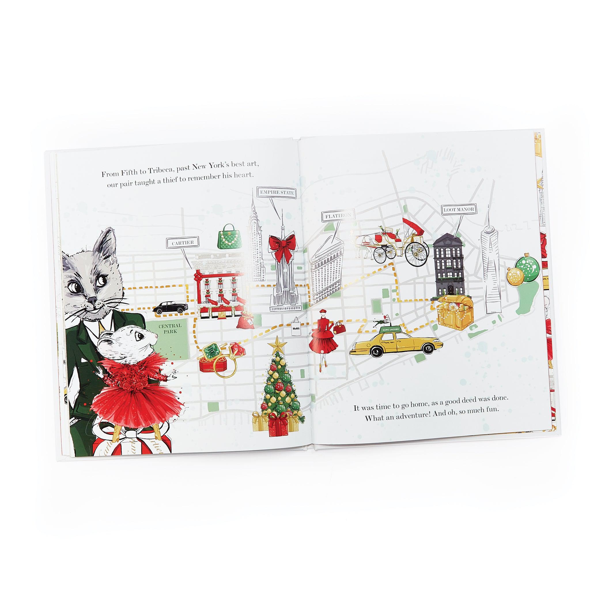 Claris The Mouse - Holiday Heist Book | Childrens Book By Megan Hess