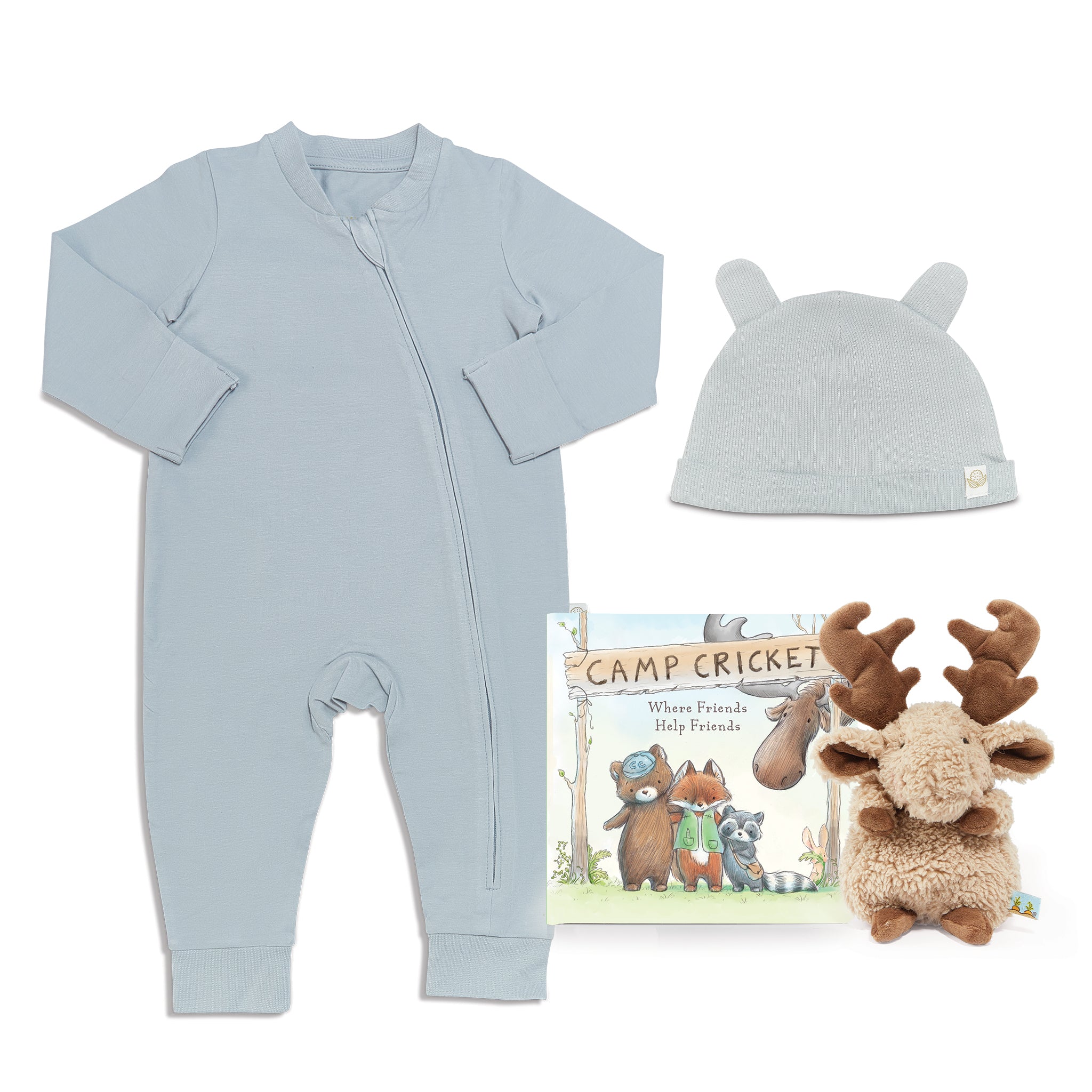 Camp Cricket - Wee Bruce Baby Gift Set | Woodland Theme Baby Gift