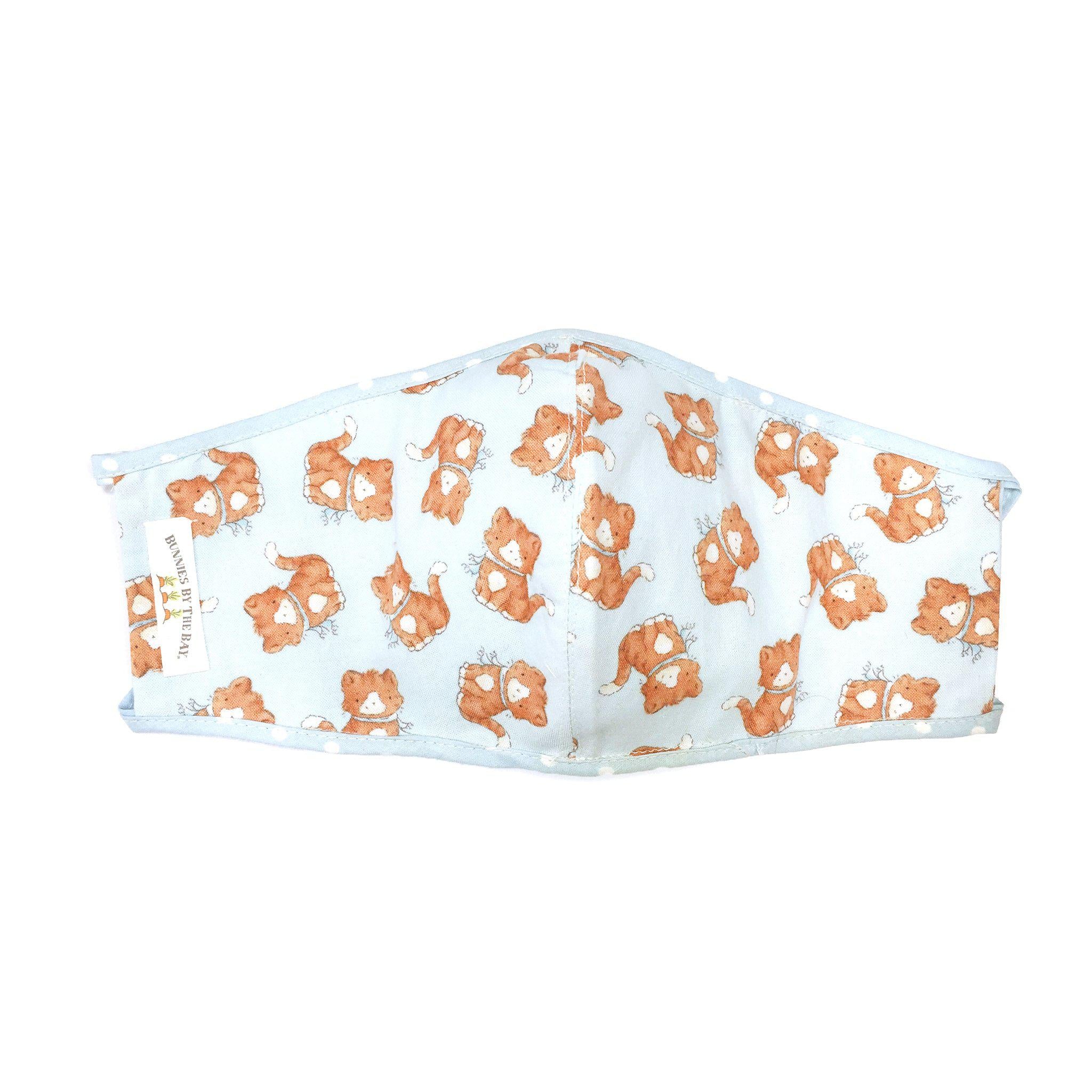 Farm Kitty Face Mask | 100% Cotton Mask for Adults