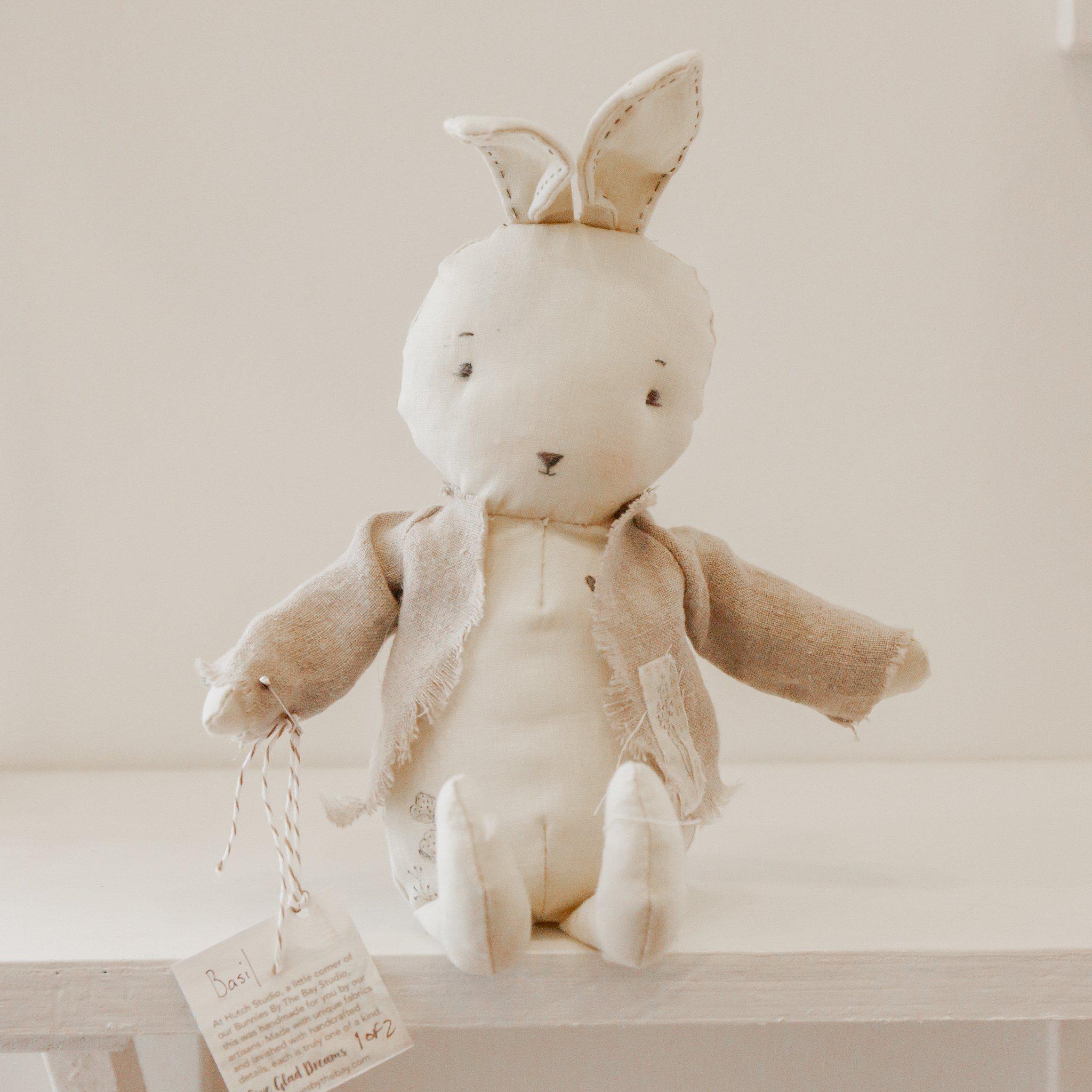 Hutch Studio - Basil Bunny 1 | One of a Kind Doll