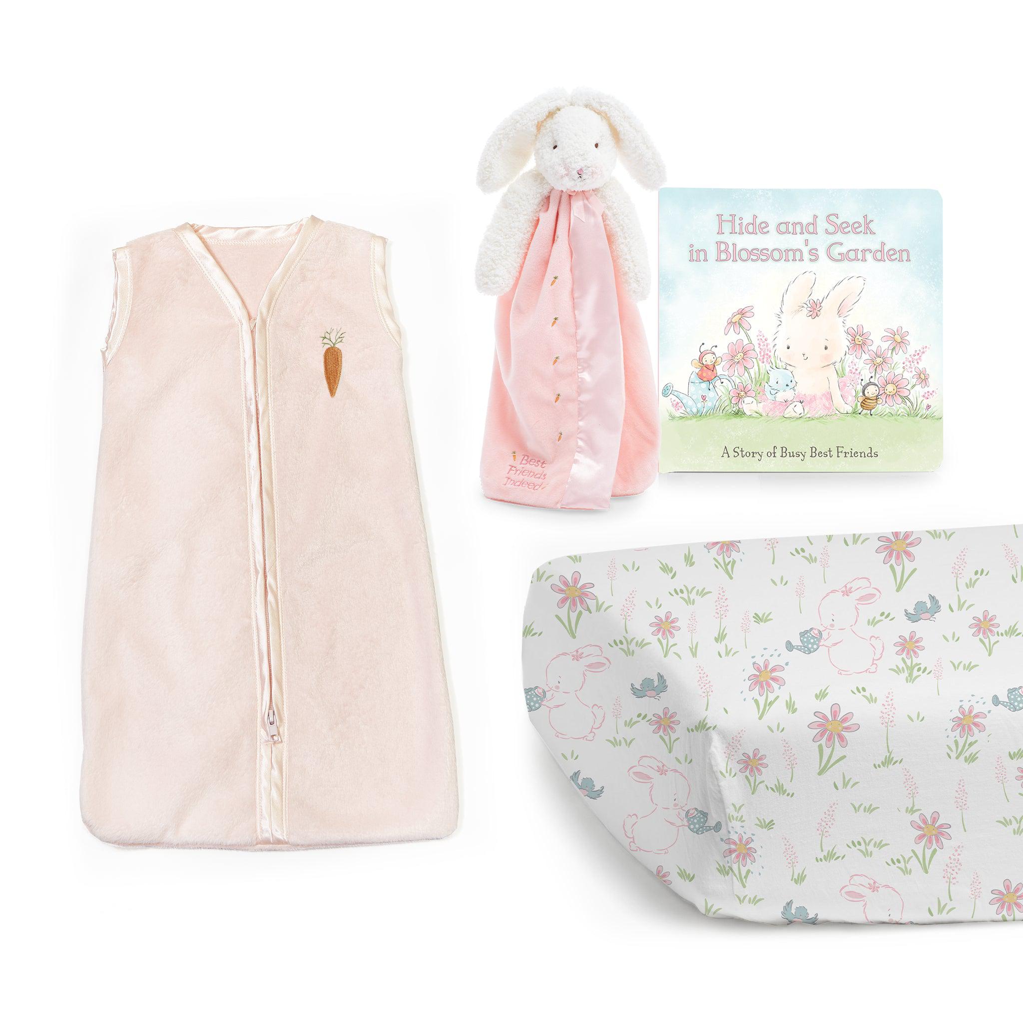 Blossom's Sweet Slumber Gift Set | Baby Girl Gift Set | Baby Shower Gift