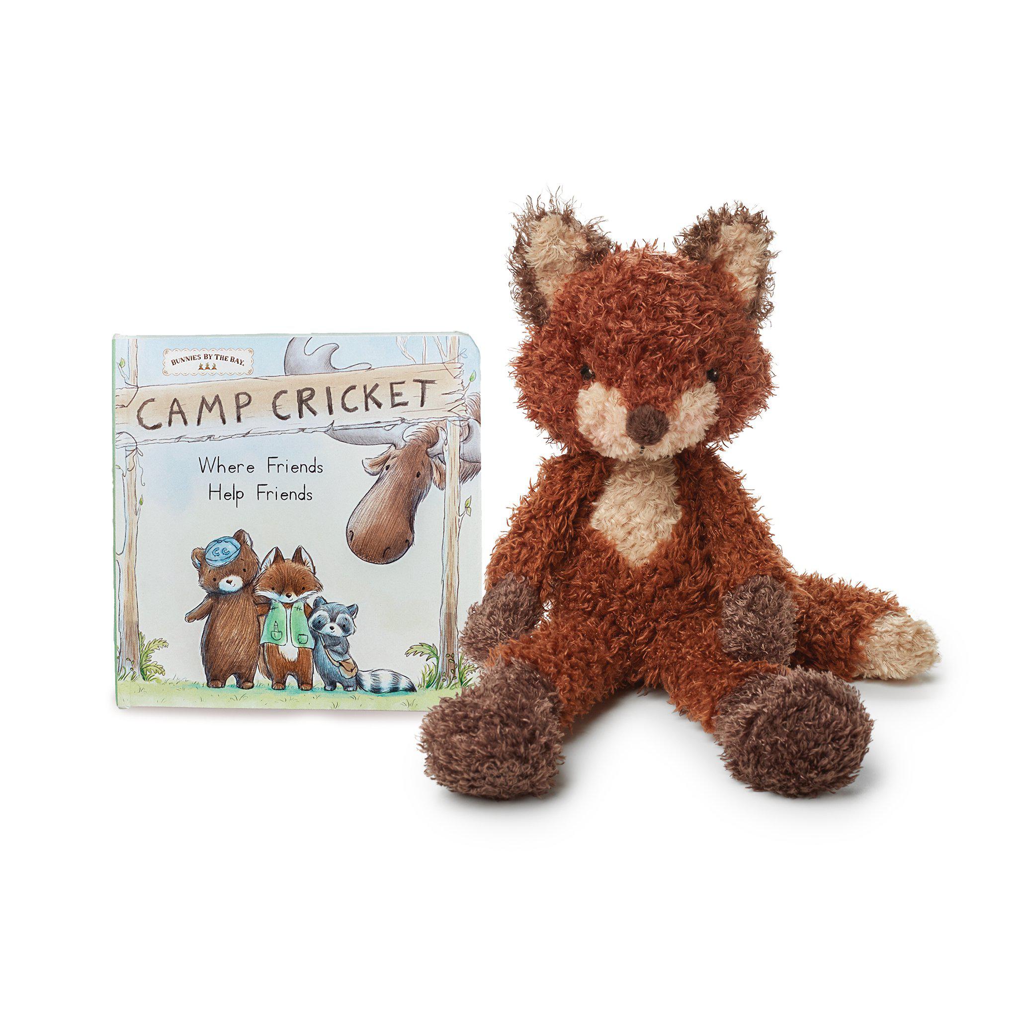 Foxy’s Camp Cricket Adventures Gift Set | Stuffed Animal - Bunnies By ...
