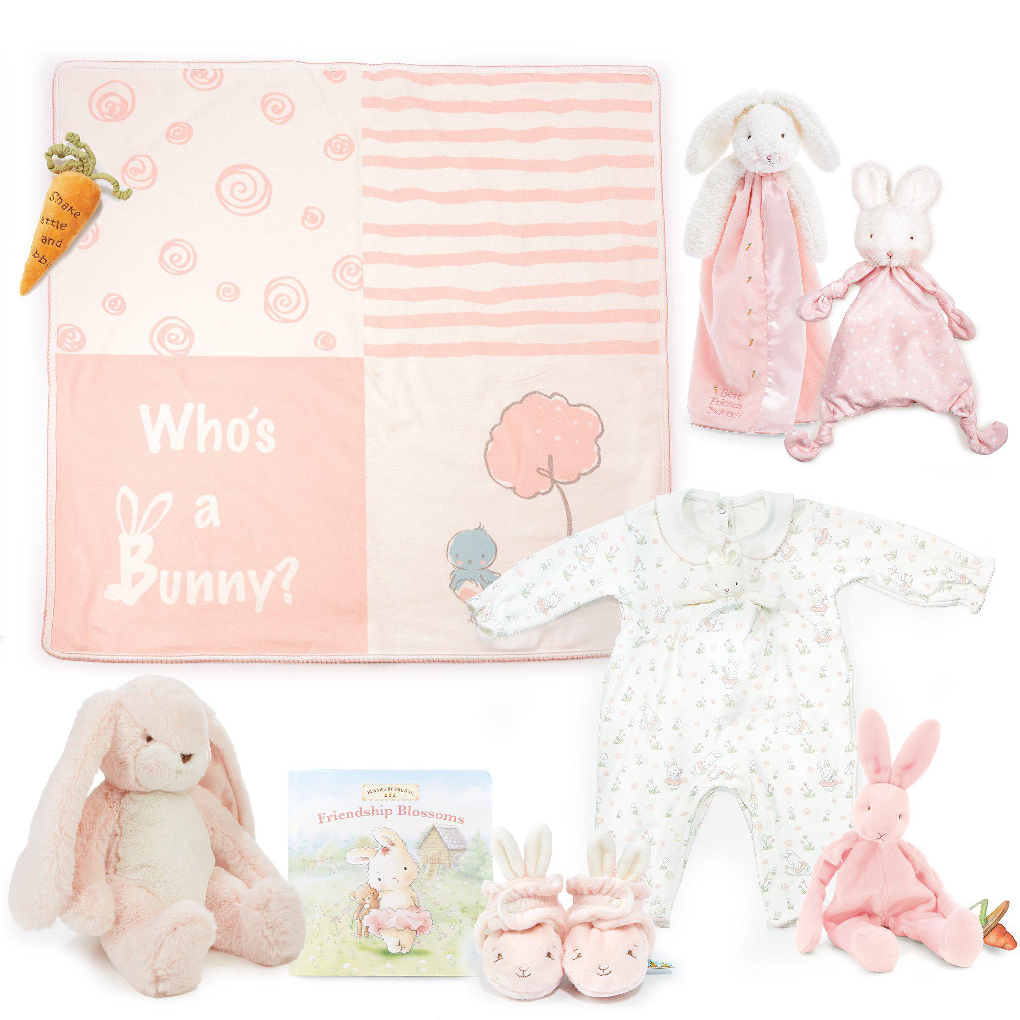 Blossom Bunny’s Everything Baby Bundle Gift Set | Blanket | Book ...