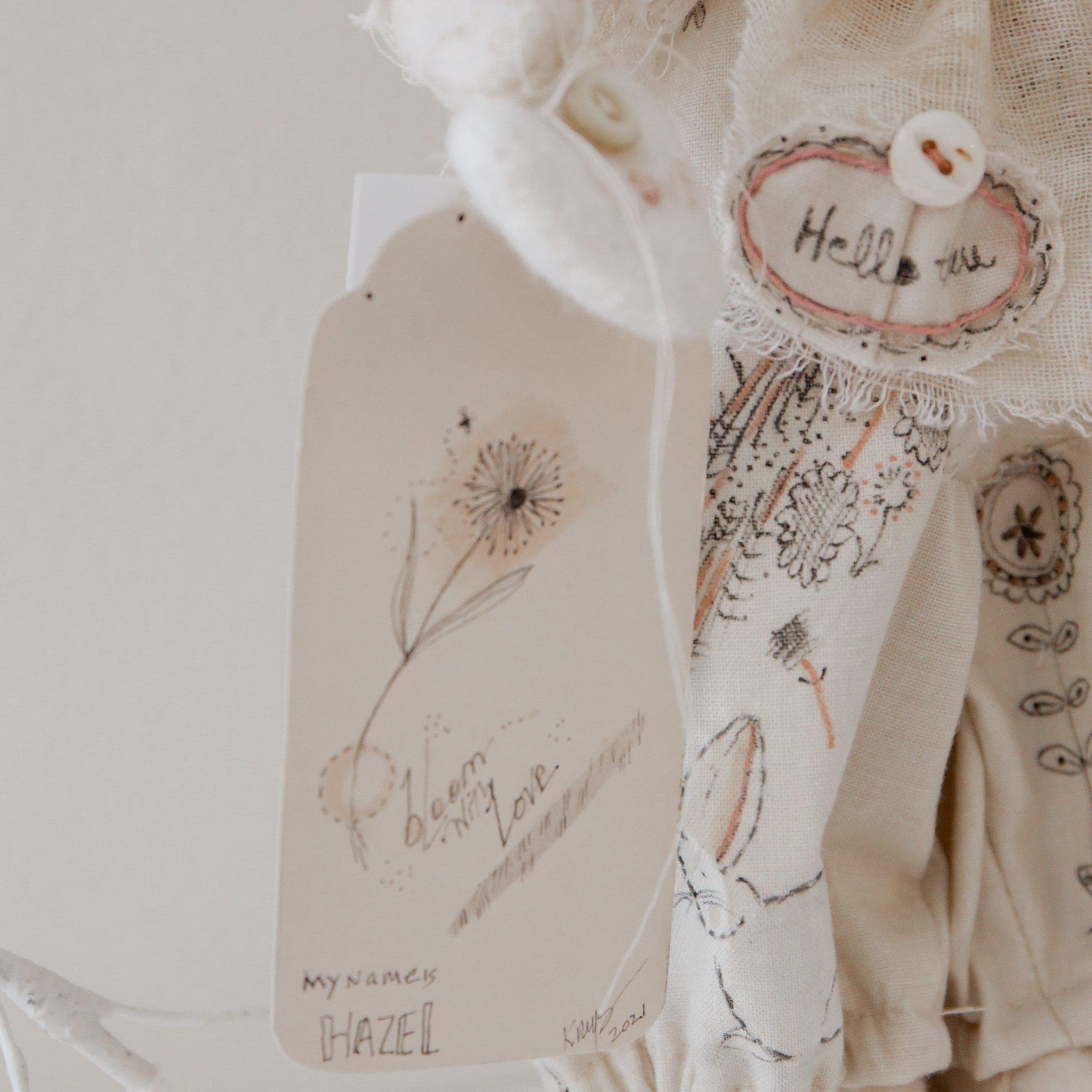 RETIRED - Hutch Studio Original - Hazel Bunny - One of A Kind