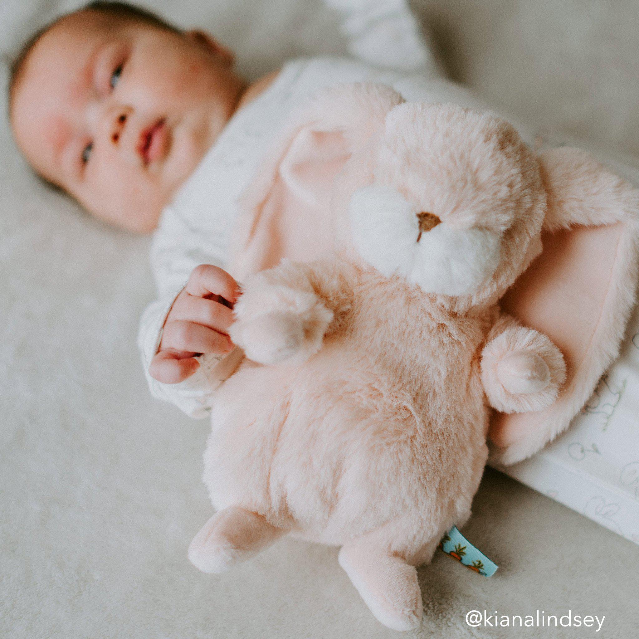 Tiny Nibble 8” Bunny | Stuffed Animal | Pink Bunny Plush - Bunnies By ...