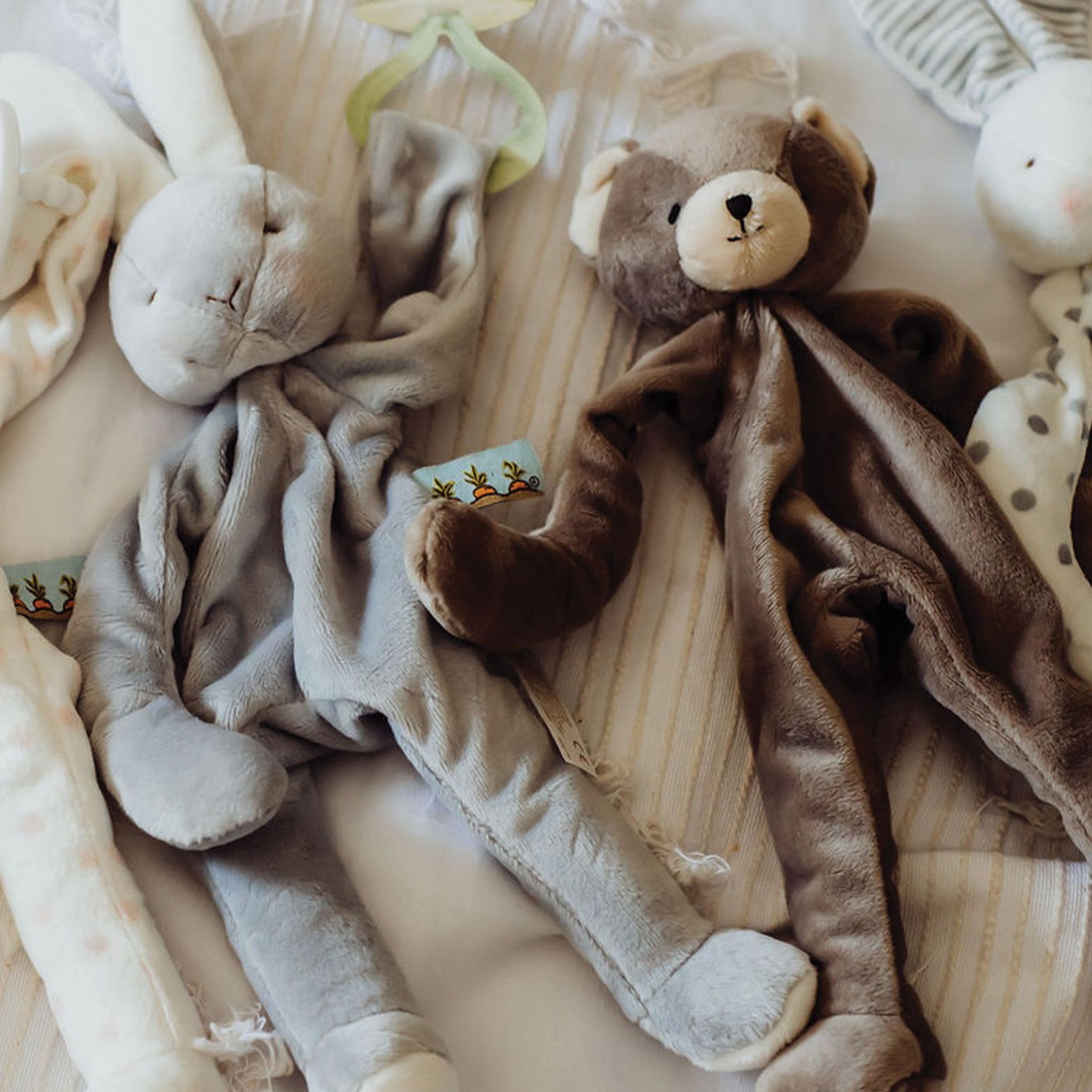 Cubby the Bear Silly Buddy | Baby Pacifier Holder